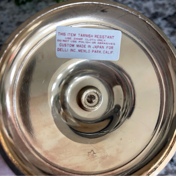 Delli silverplate | Dining | Vintage Delli Silverplate Salt And Pepper ...